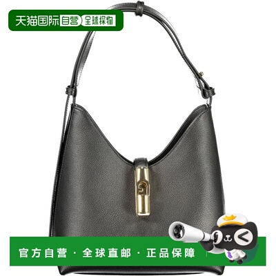 自营Furla Leather Woman Women's Bag - black 美国奥莱直发