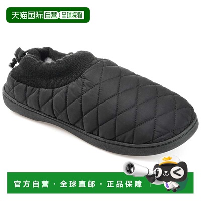 自营Vance Co. Fargo 木屐拖鞋 - 黑色 美国奥莱直发