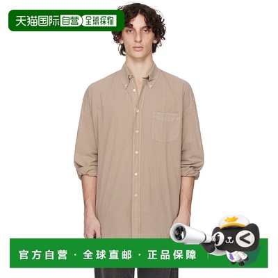 1h可退 香港直邮潮奢 Our Legacy 男士 粉色 Borrowed BD 衬衫 M4