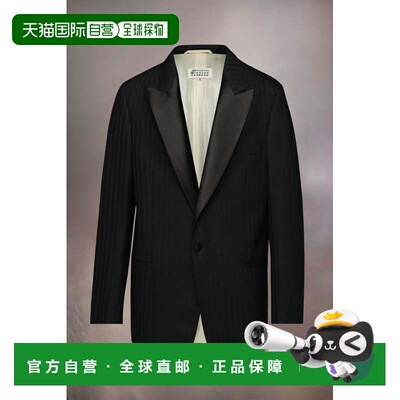 自营Maison Margiela Fibres Women's Blazer - black 美国奥莱直