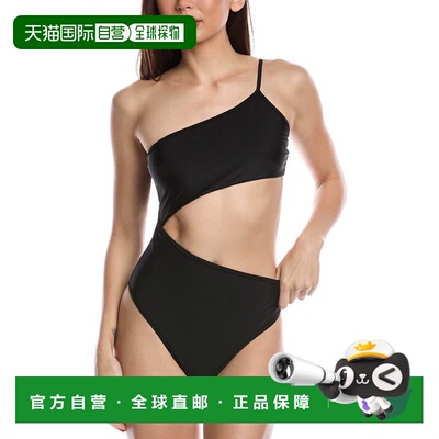 自营Ramy Brook Cassia一件-黑色 美国奥莱直发