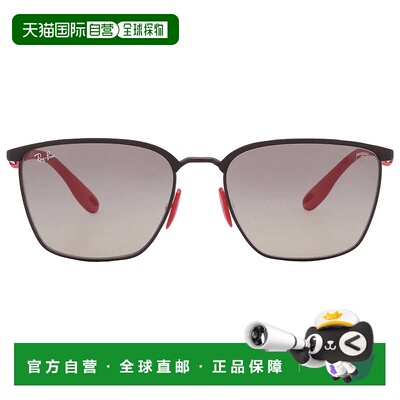自营ray-banRay Ban Scuderia Ferrari Gray Gradient Square Uni