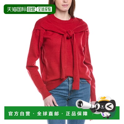 自营Line & Dot Double Layer Sweater - red 美国奥莱直发
