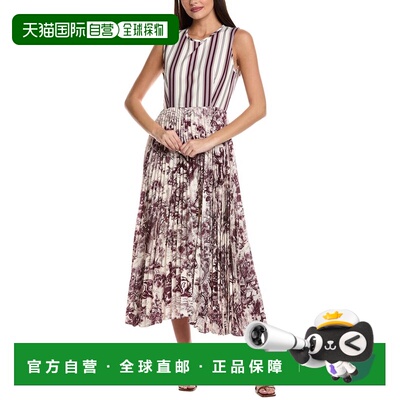 自营 Beulah Midi连衣裙-紫色吊带 美国直发奥莱