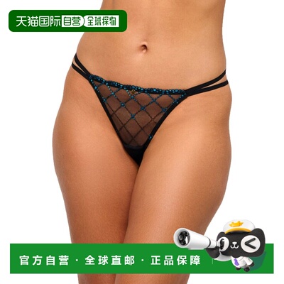 自营Cosabella Aventura String丁字裤-黑色 美国奥莱直发