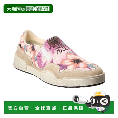 自营Isabel Marant Delle Canvas & Suede Slip-On Sneaker - whi