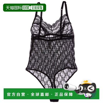 自营b tempt'db.tempt’d by Wacoal Lace Kiss Bodysuit - blue