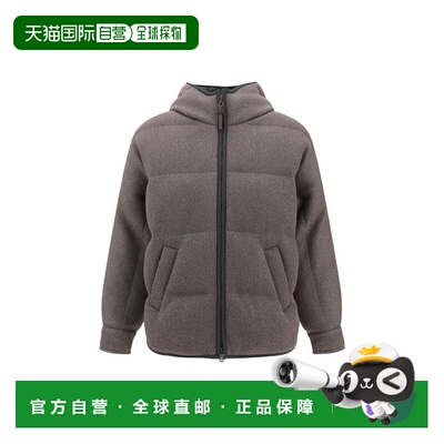 自营Brunello Cucinelli Cashmere Women's Coat - brown 美国奥