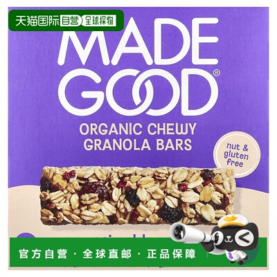 香港直邮madegood燕麦卷24g/根*6
