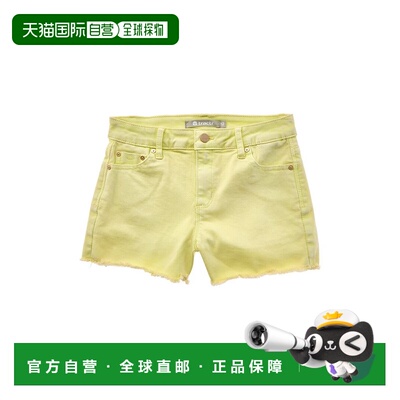 自营Tractr Jeans Brittany Fray Hem Short - pink 美国奥莱直发