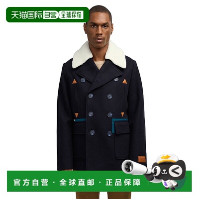 自营 scotch & sodaScotch&Soda男式Izak Peacoat，撞色细节，可-
