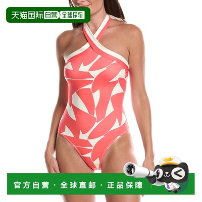 自营Hutch Cooper一件-白色泳衣 美国奥莱直发