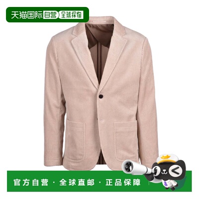自营selected圆形丝绒成品夹克，纽扣门襟-中性 美国奥莱直发