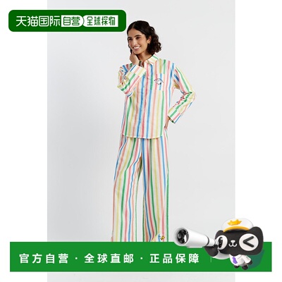 自营 chinti & parker多布棉史努比条纹长裤-多色 美国奥莱直发