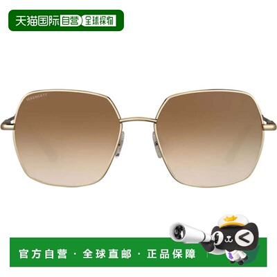 自营serengetiLoy Geometric Square Frame Sunglasses with Tort