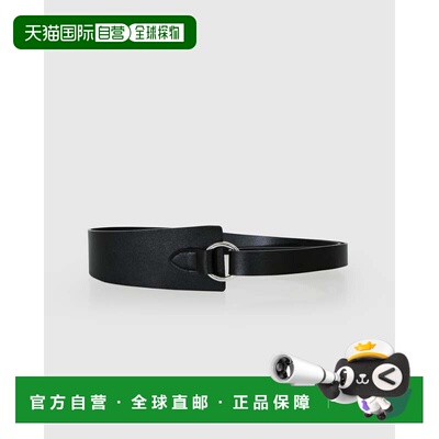 美国直邮自营 belle & bloom新Divide皮带-黑色 美国奥莱直发腰带