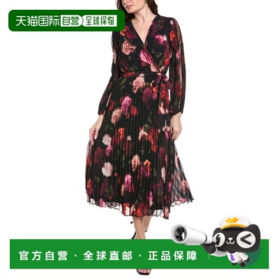 自营Joseph Ribkoff Printed Midi Dress - red 美国奥莱直发