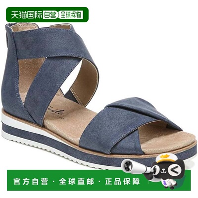 自营LifeStride Zoom H5220S1-400 Sandals Navy Crisscross Stra