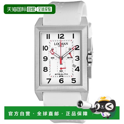 自营Locman Men's White dial Watch - white 美国奥莱直发