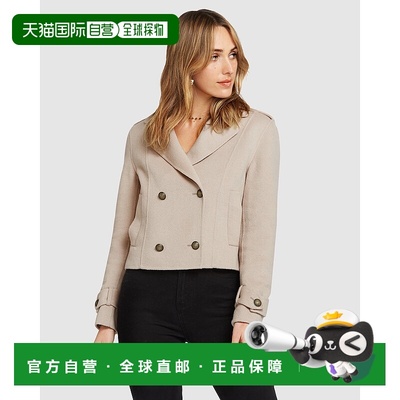 自营belle & bloomBetter Off Military Peacoat - sand 美国奥莱