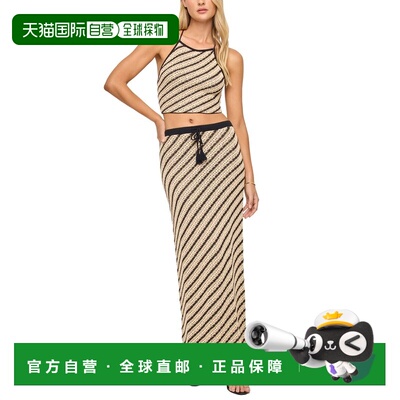 自营l spaceL*Space La Bianca Skirt - brown 美国奥莱直发