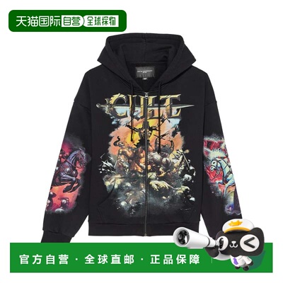 自营cult of individualityZIP新奇帽衫 “HORSEMAN”-黑色 美国