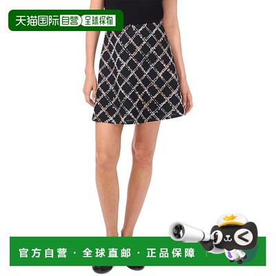 自营 CeCe Simple Circle Mini Skirt - black 美国奥莱直发