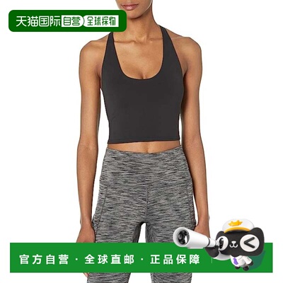 自营Prana Chakara上衣女式黑色七分勺领Avtivewear FROG232-黑色