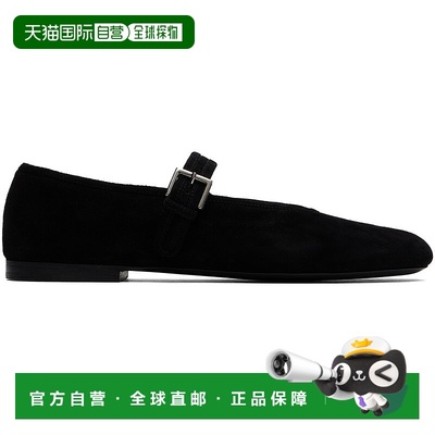 1h可退 香港直邮潮奢 The Row 女士 黑色 Boheme 玛丽珍鞋 F1396L