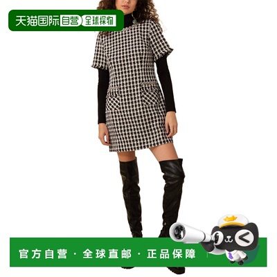 自营Hale Bob Regina迷你连衣裙-黑色 美国奥莱直发