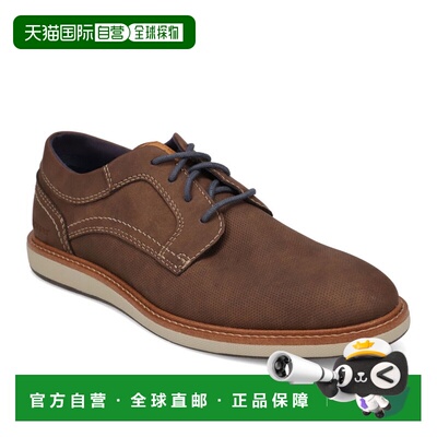 自营Dockers Mens Halstead Casual Nubuck Casual Lace-Up Oxfor