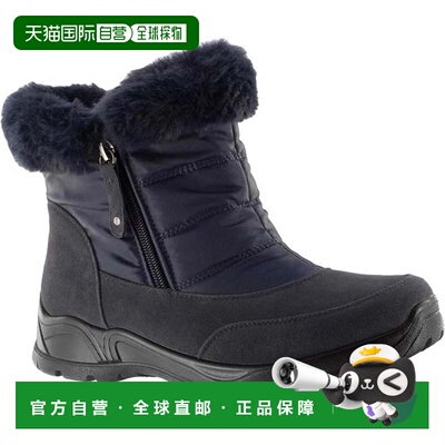 自营Women's Easy Street Frosty 31-1082 Navy Waterproof Winte