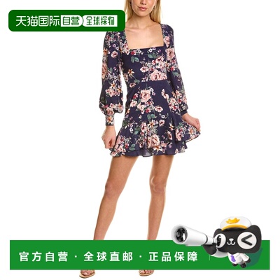 自营YUMI KIM Hey Jude迷你连衣裙-蓝色 美国奥莱直发