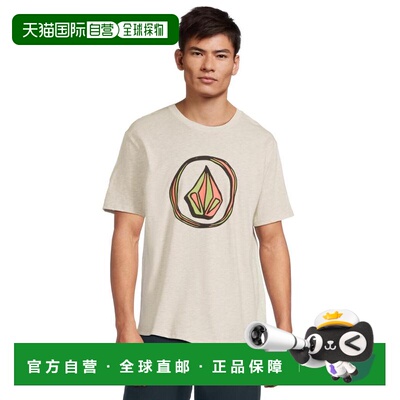 【美国直邮】volcom 男士 上装T恤短袖 【付后1h可退】