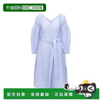 自营Stella McCartney Cotton Casual Women's Dress - blue 美国