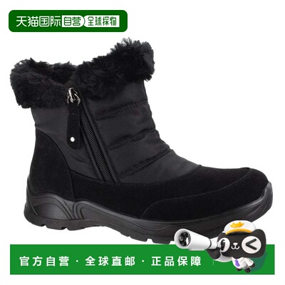 自营Women's Easy Street Frosty 31-1081 Black Waterproof Wint