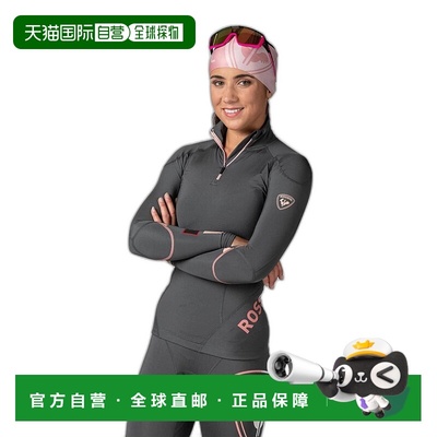1h可退 美国直邮Rossignol女士Infini压缩竞赛上衣（onyxgrey）RL