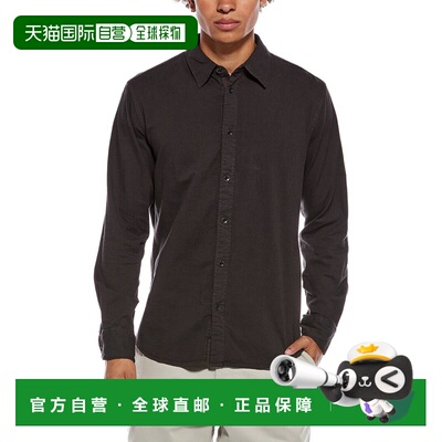 自营rag & bone Tomlin弹力多臂式衬衫-灰色 美国奥莱直发
