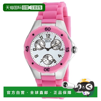 自营 Invicta Women's Angel 38mm Quartz Watch - pink 美国奥莱