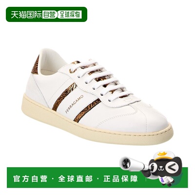 自营salvatore ferragamoFerragamo Achille 2 Leather & Suede S