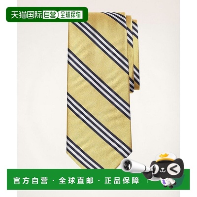美国直邮Brooks Brothers 其它真丝领带围巾披肩经典条纹