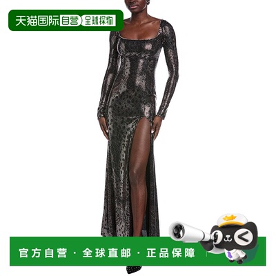 自营Etro Sequin Maxi Dress - metallic 美国奥莱直发连衣裙长裙