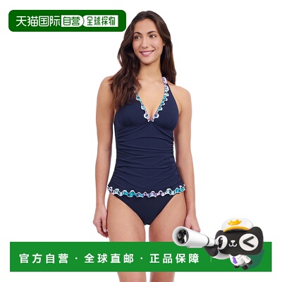 自营 profile by gottexHarmony Halter Tankini纯色三色游泳上衣