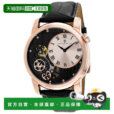 自营Christian Van Sant Men's Sprocket Auto-Quartz Rose gold
