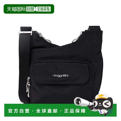 自营 baggallini Criss Cross 包 - 黑色/沙色 美国奥莱直发背包