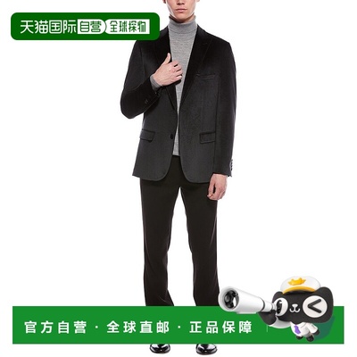 自营Paisley & Gray Kyle Tuxedo Jacket - black 美国奥莱直发