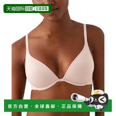 自营b tempt'db.被华歌尔棉诱惑到T恤轮廓文胸-粉红色 美国奥莱直