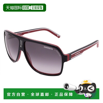 自营Carrera太阳镜CARR 27-XAV-62-10-130非偏振-黑色 美国奥莱直