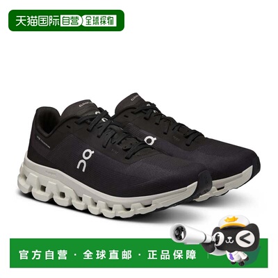 自营On Cloudflow 4 3WD30110299 Sneakers Black White Lace Up