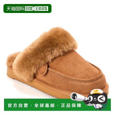 自营Fireside by Dearfoams Women's Melville Genuine Shearling